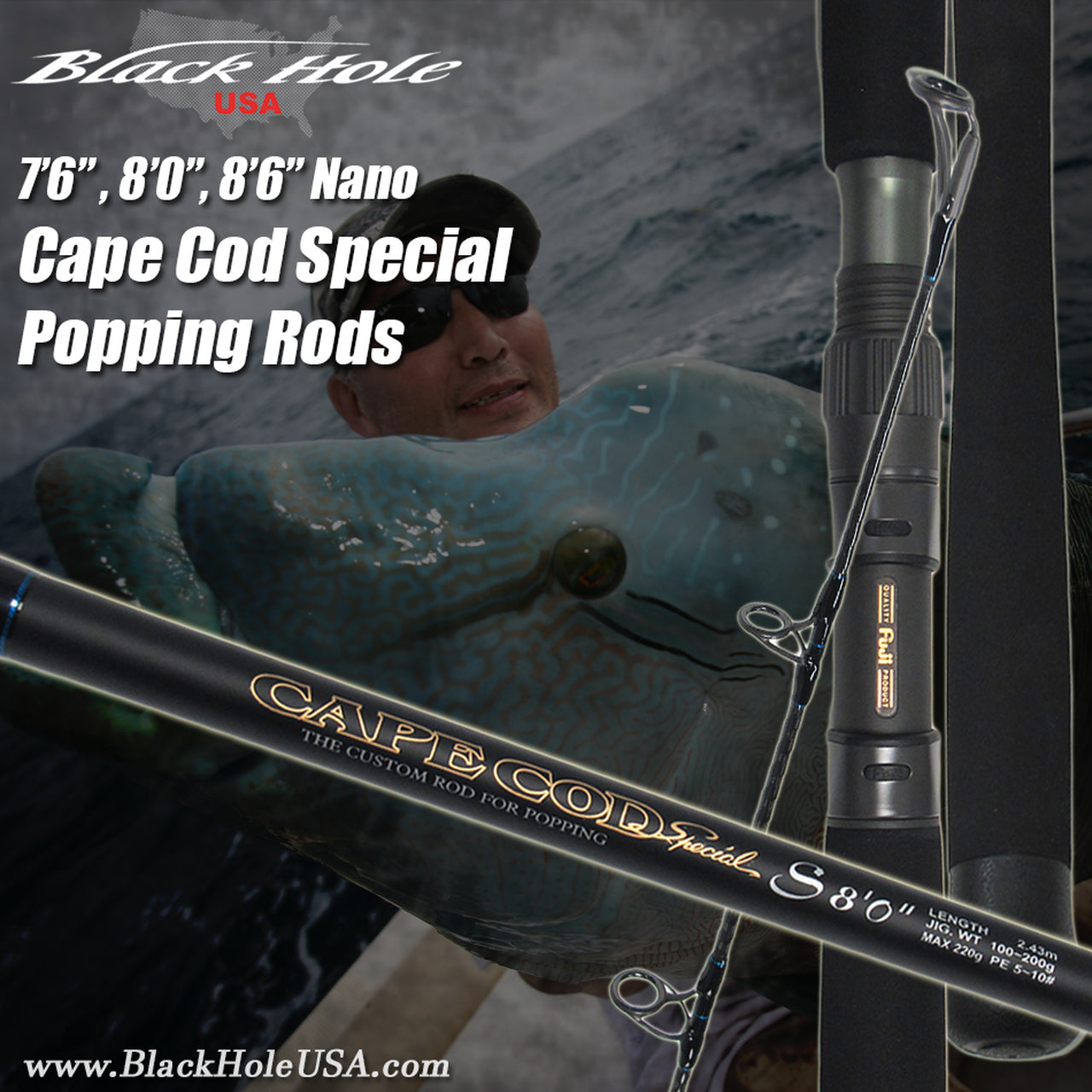 Black Hole Cape Cod Special Nano 80N, 86N – JigStarAfrica